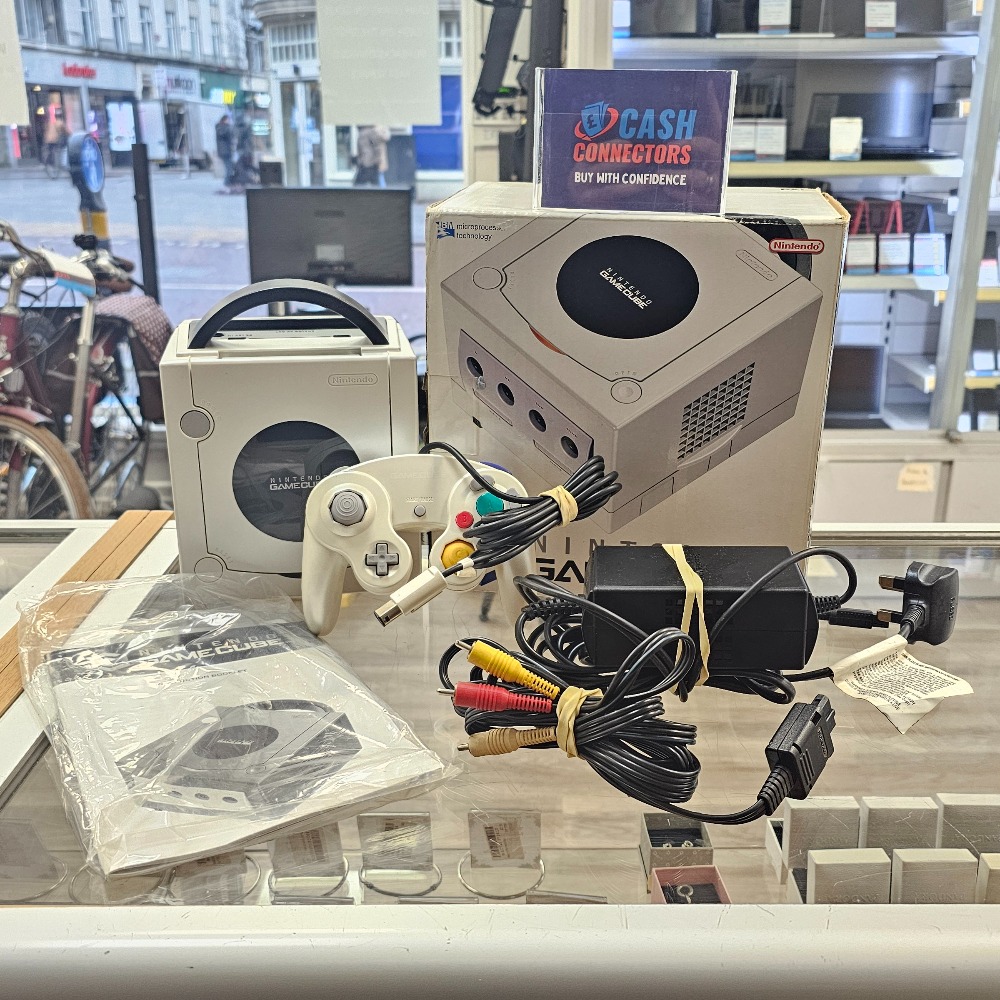 Pre-owned Nintendo GameCube Console - Platinum Boxed w/ 1 Controller ...